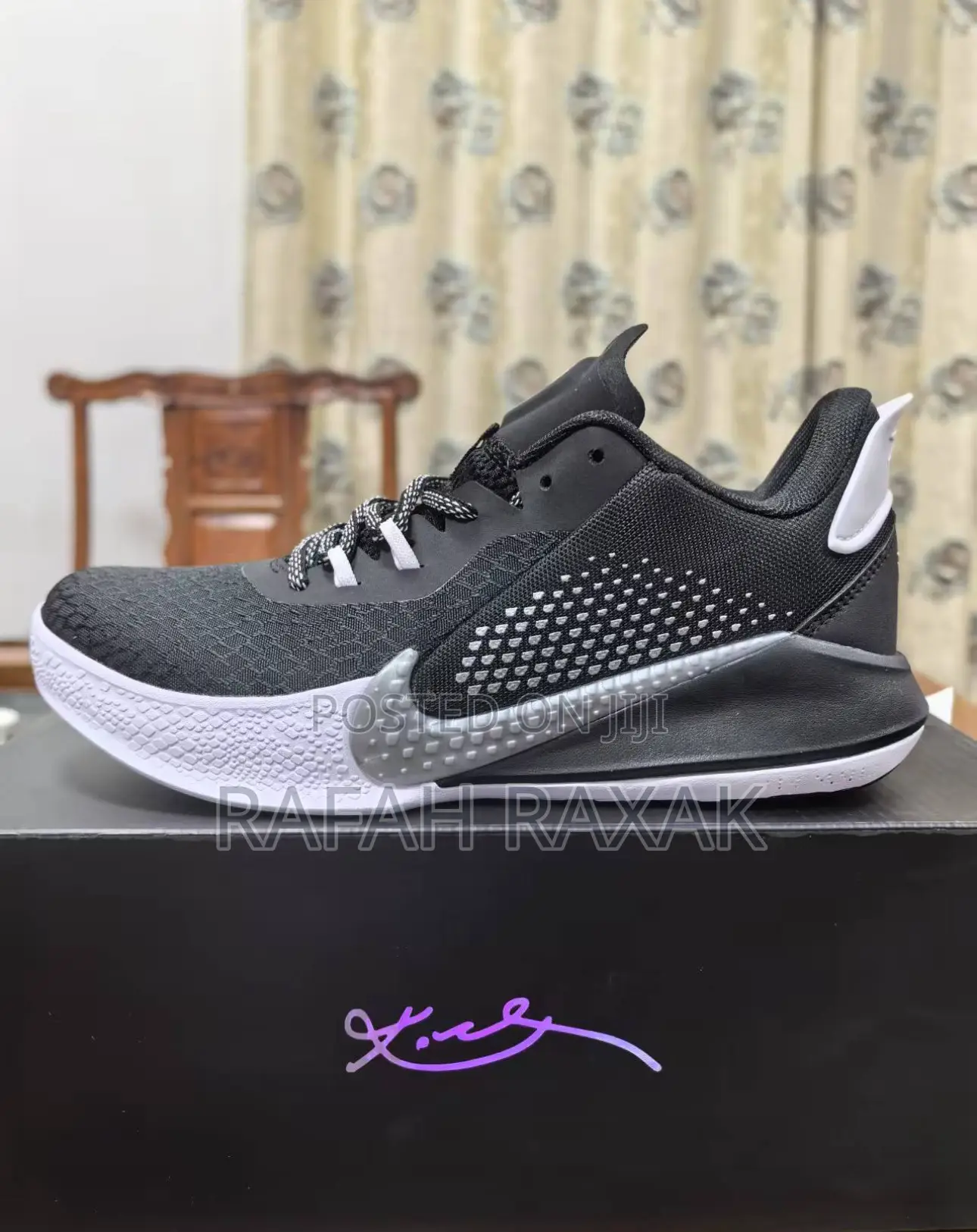 Men’S Black/White Nike Kobe Mamba Fury Basketball in Central Division ...