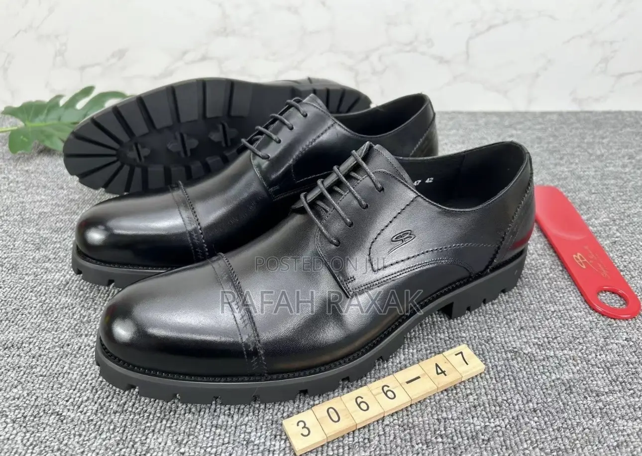 Original Men’S Black Stefano Borella Oxford Gentle Shoes in Central ...