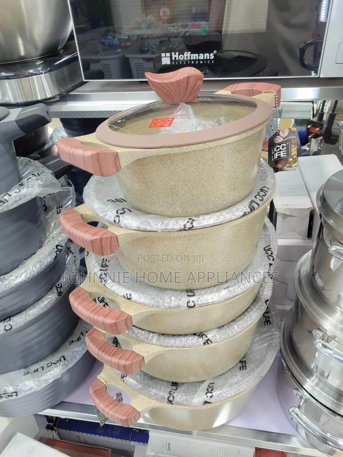 Ucc Life 10-Piece Granite Cookware Set, Which Is a Non-Stick in Central ...