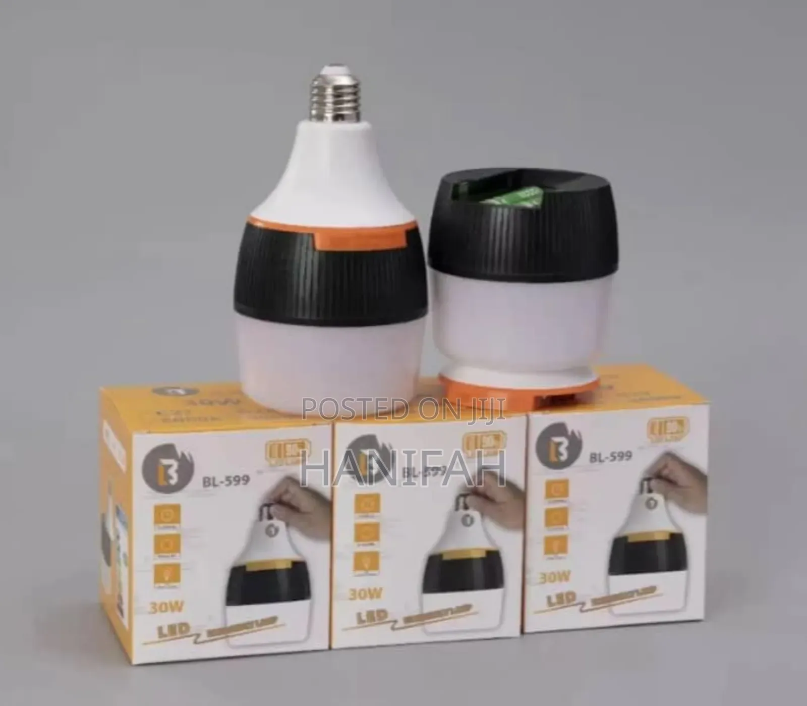 Bl-599 30w Rechargeable Emergency Multifunction Bulb in Central ...