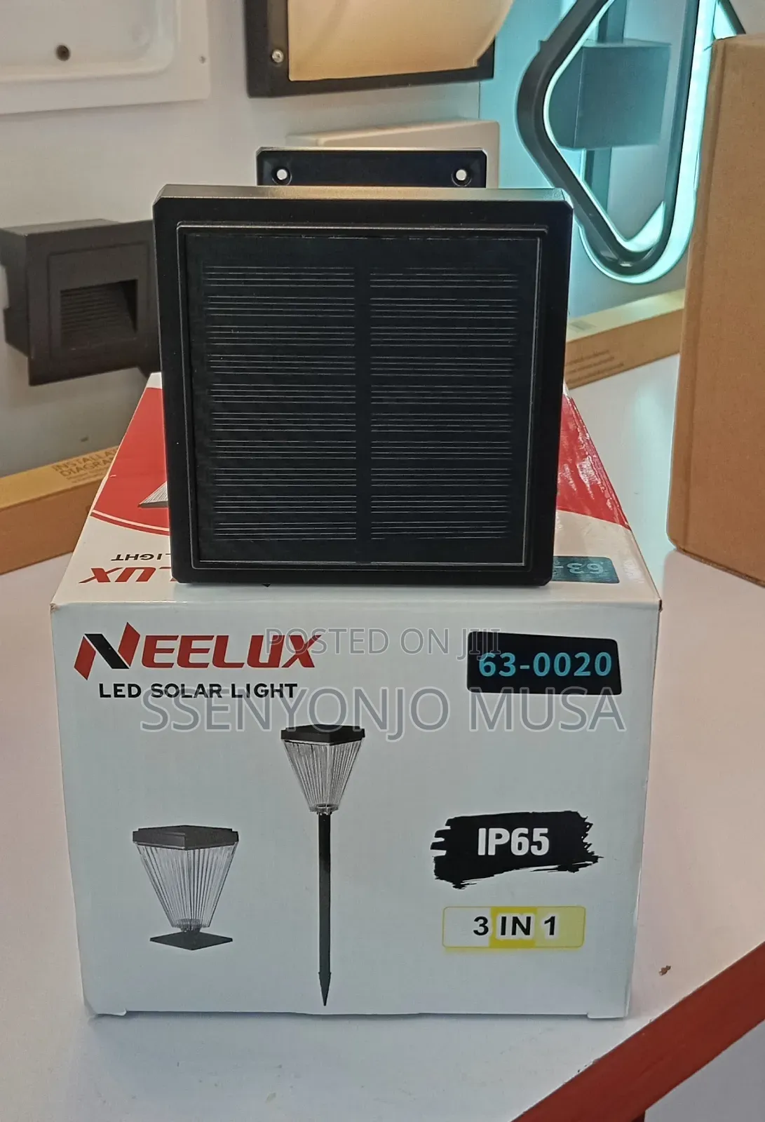 Neelux Led Solar Garden Lights – Outdoor/Compound With Auto On/Off in ...