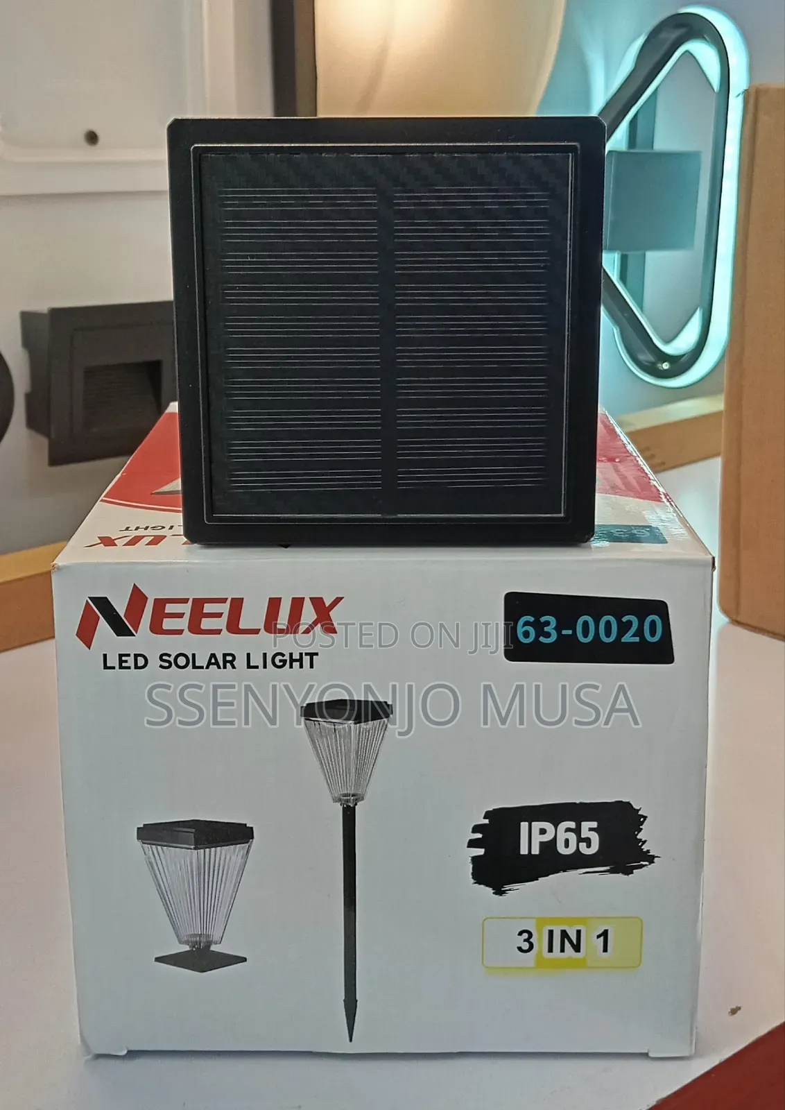 Neelux Led Solar Garden Lights – Outdoor/Compound With Auto on/Off in ...
