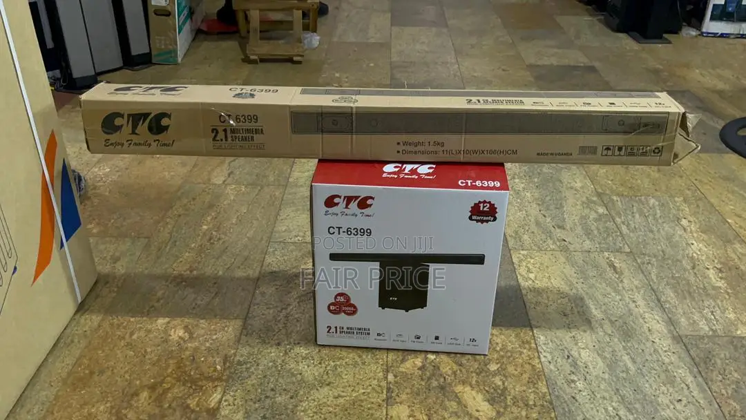 CTC 2.1 Sound Bar Ct-6399 in Central Division - Audio & Music Equipment ...