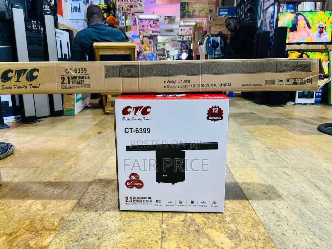 CTC 2.1 Sound Bar Ct-6399 in Central Division - Audio & Music Equipment ...