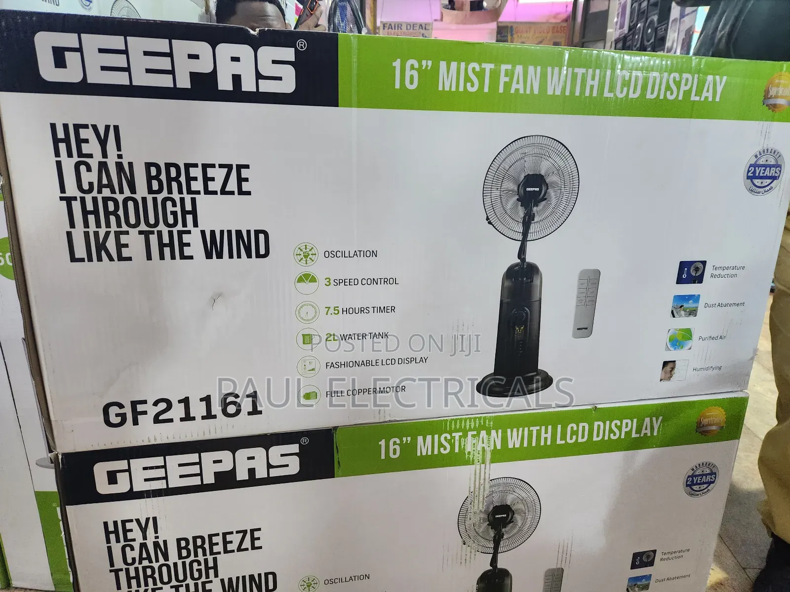 Geepas Mist Fan 16inch in Central Division - Home Appliances, Paul ...