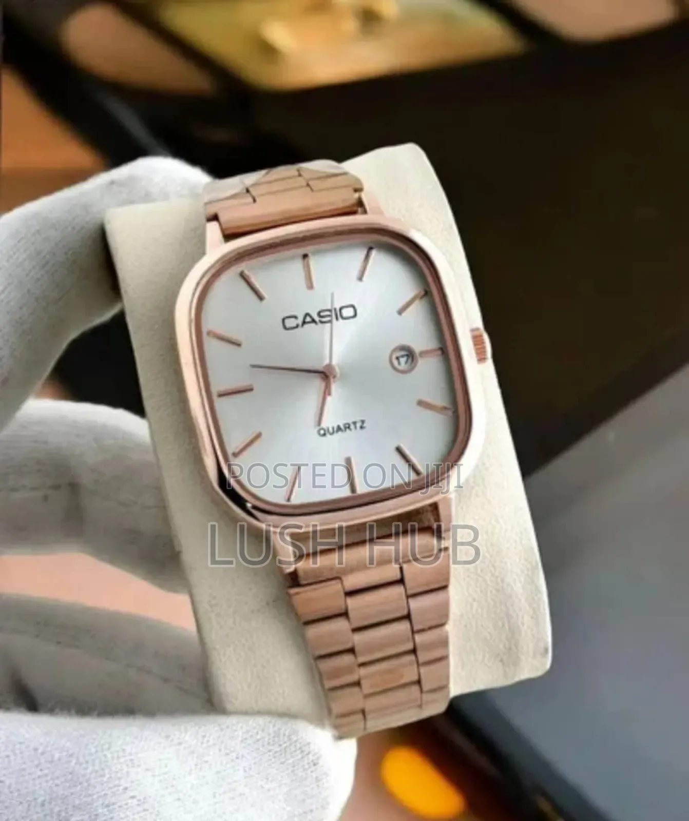 Casio Rose Gold Watch for sale - Lush Hub Price: USh 100,000 on Jiji.ug ...