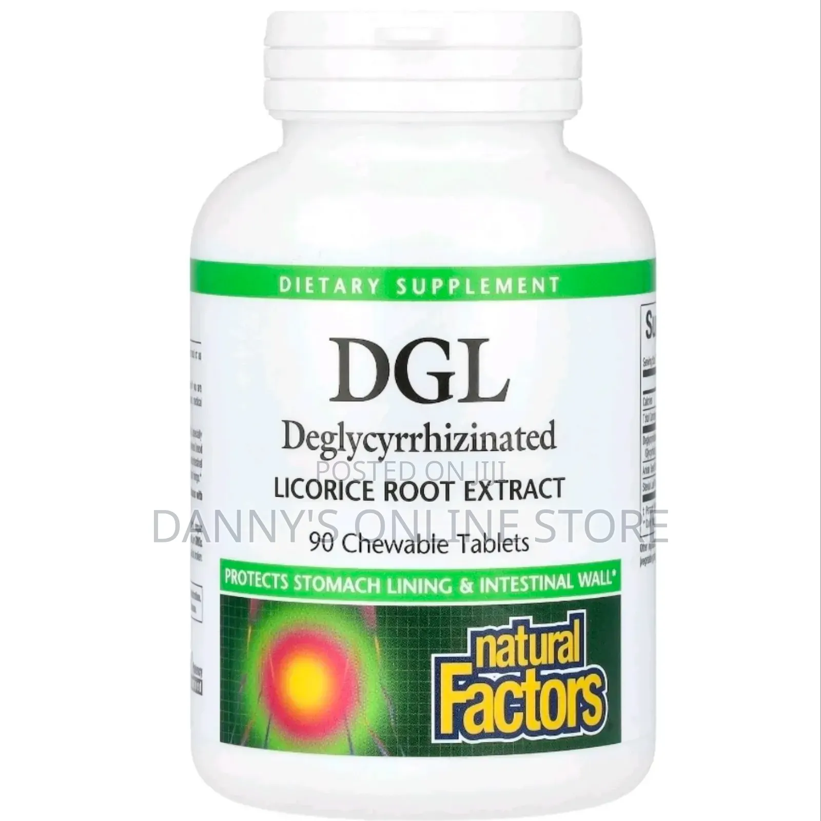 Dgl, Deglycyrrhizinated Licorice Root Extract, 90 Chewable Tablets in ...