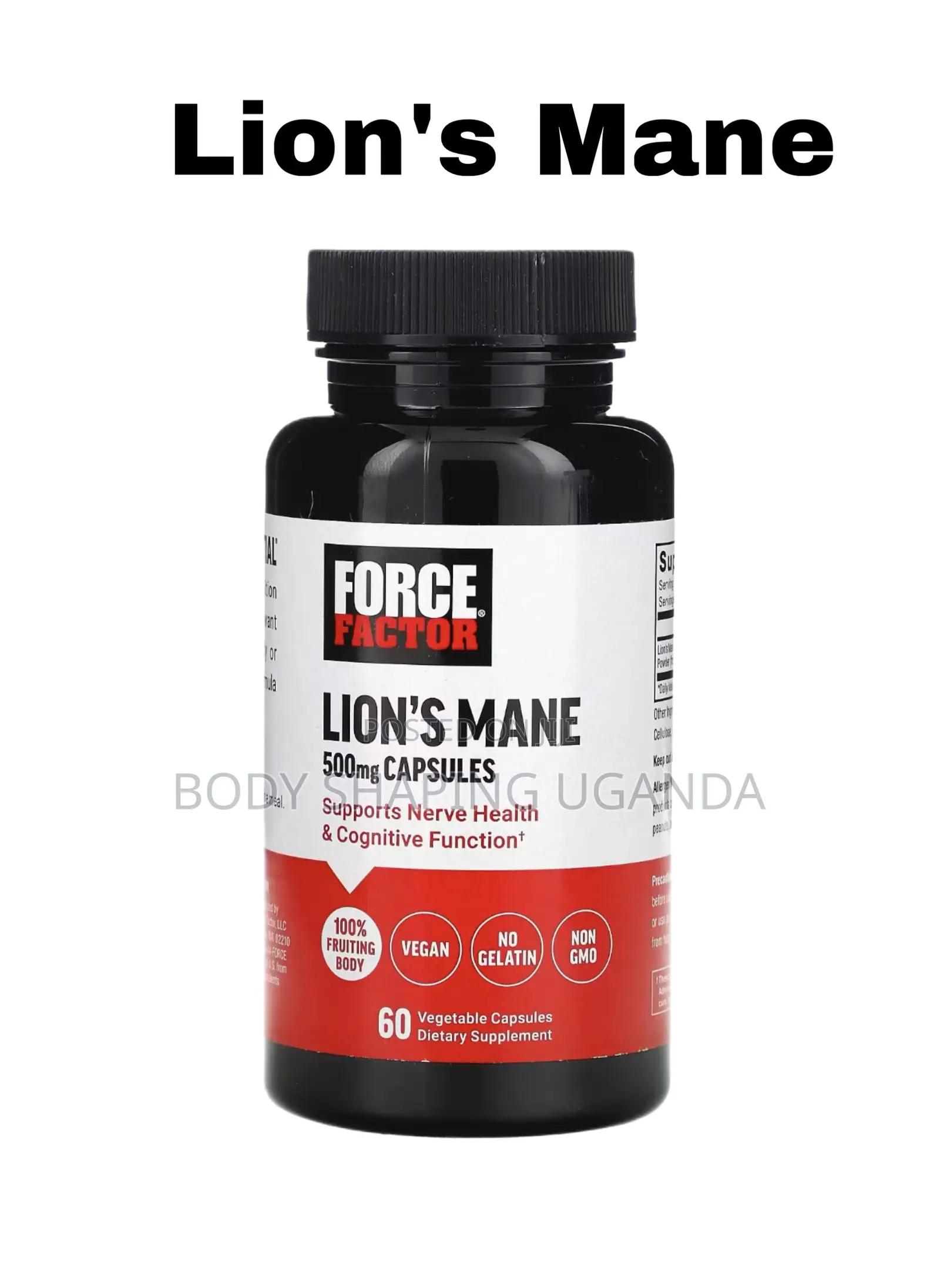 Force Factor 500mg Lion’S Mane 60capsules in Central Division ...