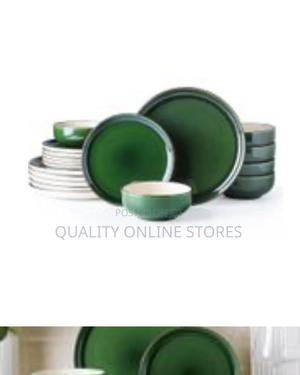 18pc Ceramic Crockery Dinnerware Sets Plates Side Plates and Bowls in ...