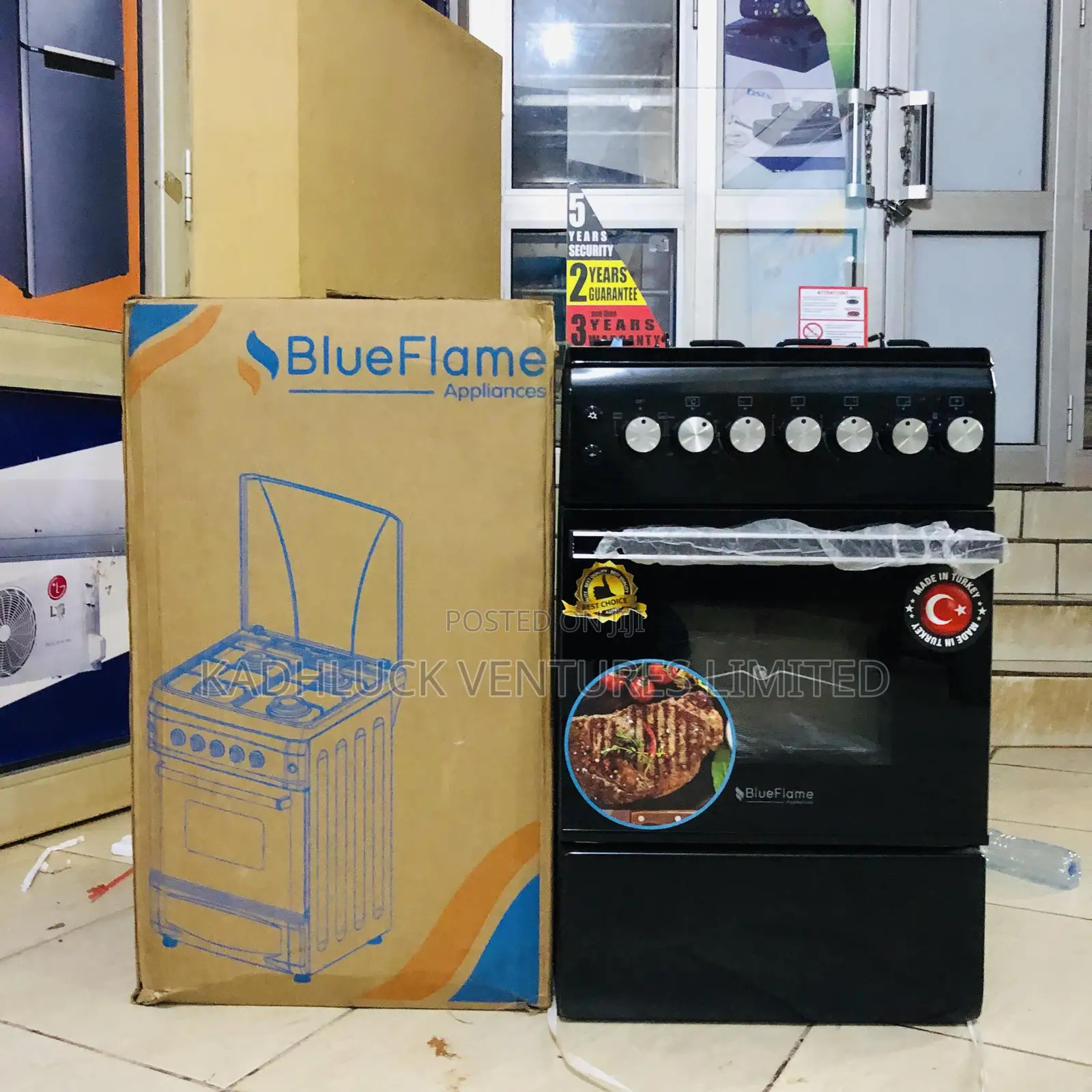 Blue Flame 3gas 1electric 50*60 Cooker/Oven With Timer in Central Division - Kitchen Appliances ...