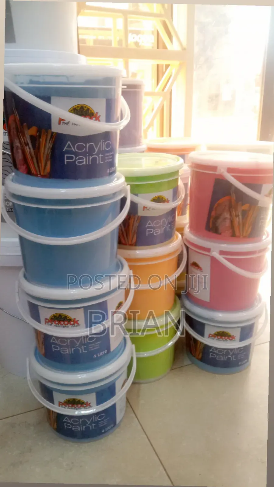 Acrylic Paint 4l Bucket in Central Division - Building Materials ...