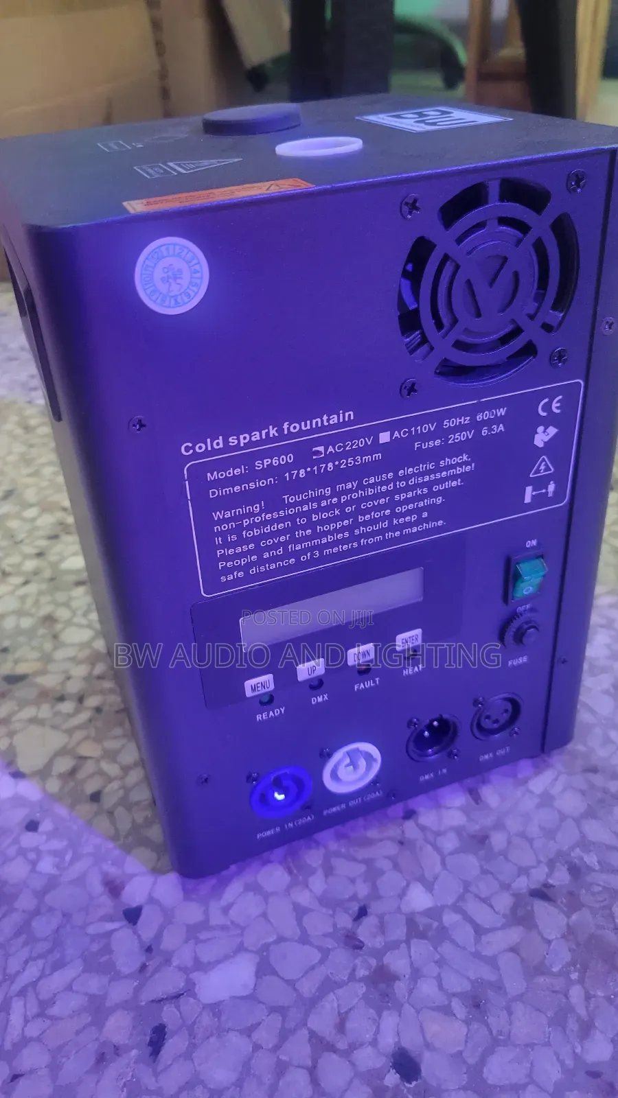 Spark Machine in Central Division - Stage & Event Equipment, Bw Audio ...