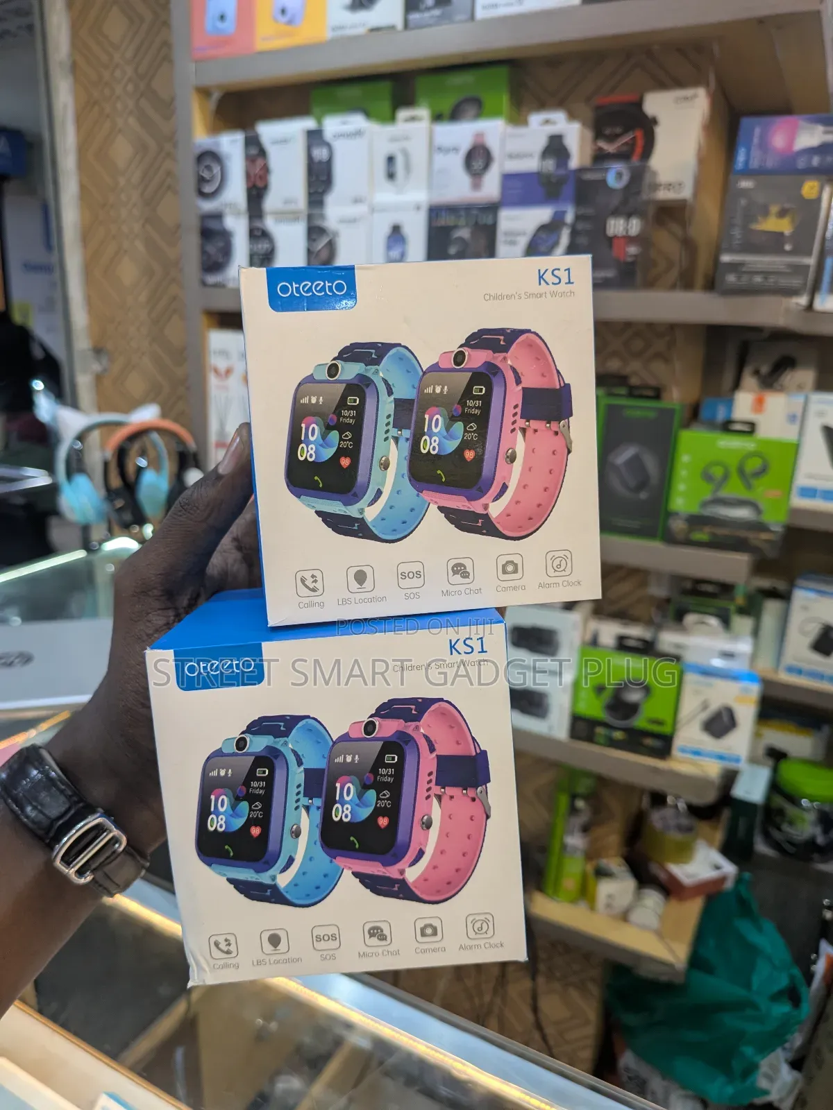 Oteeto. Ks1 Kids Smart Watch for sale - Street Smart Gadget plug Price ...