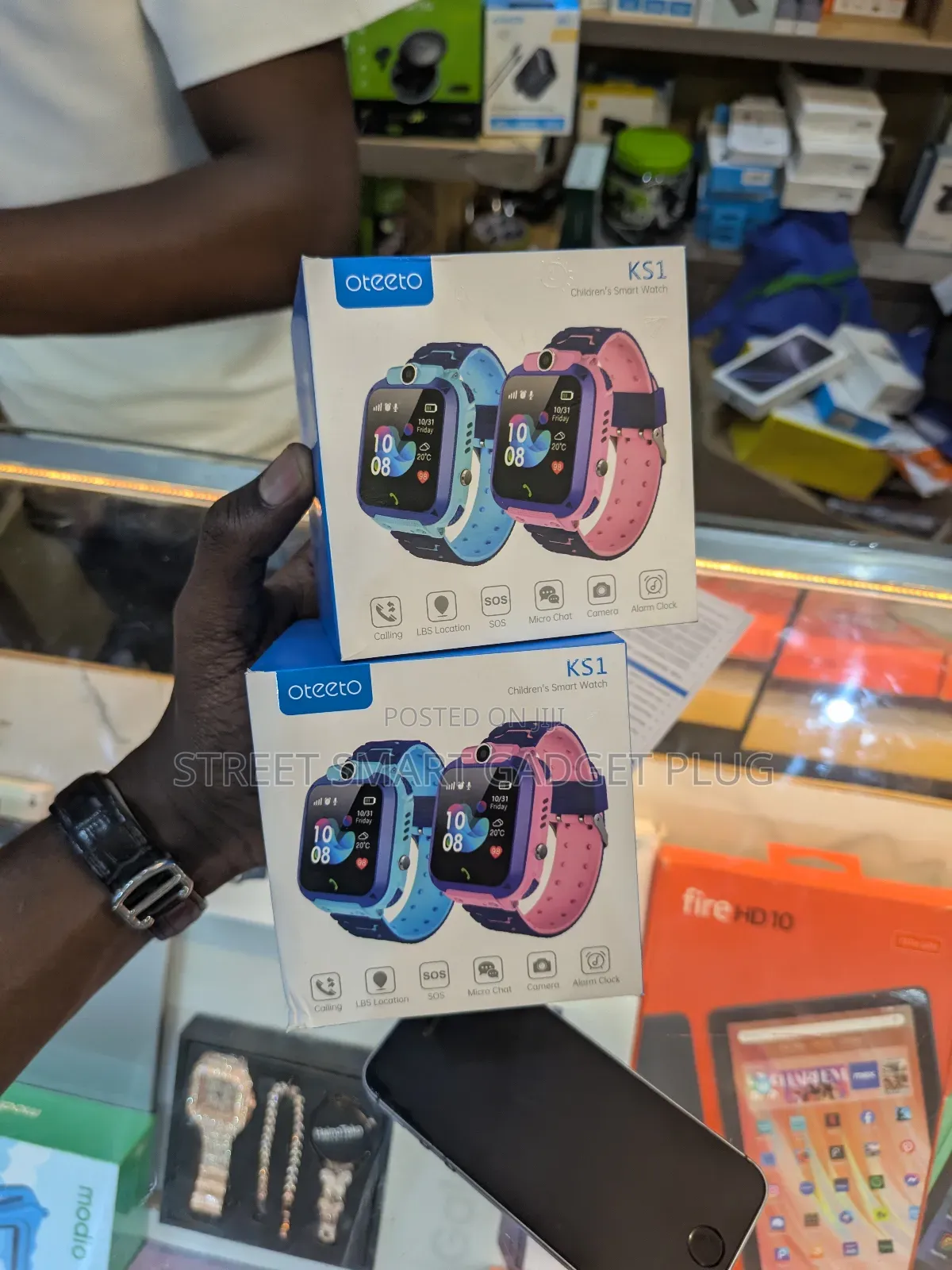Oteeto. Ks1 Kids Smart Watch for sale - Street Smart Gadget plug Price ...