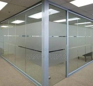 Office Privacy / Premium Frosted Stickers/Glass Partitions /Windows in ...
