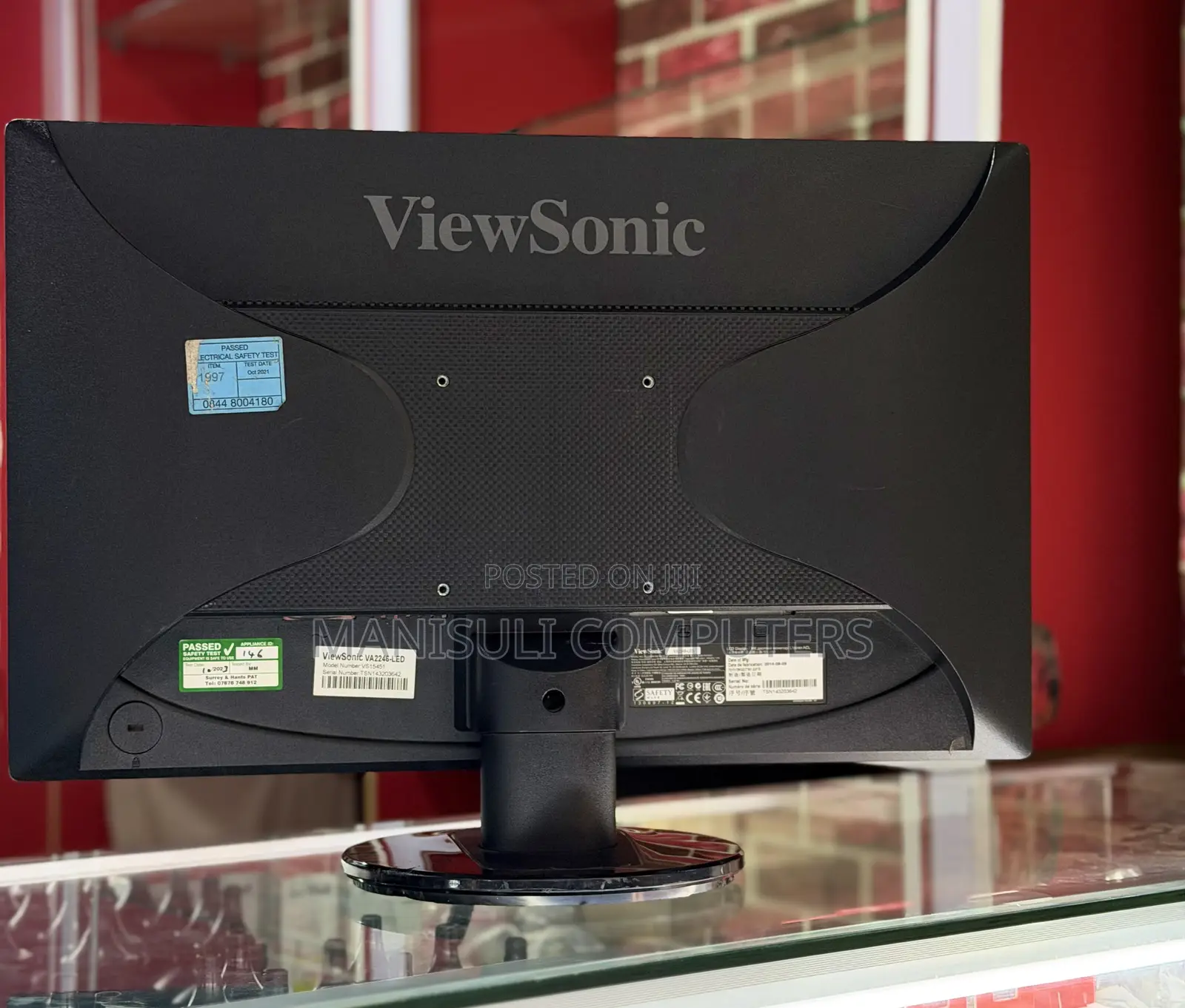 View Sonic Monitor 22 Inch Screen Gaming Monitor Vga Dvi Display in ...