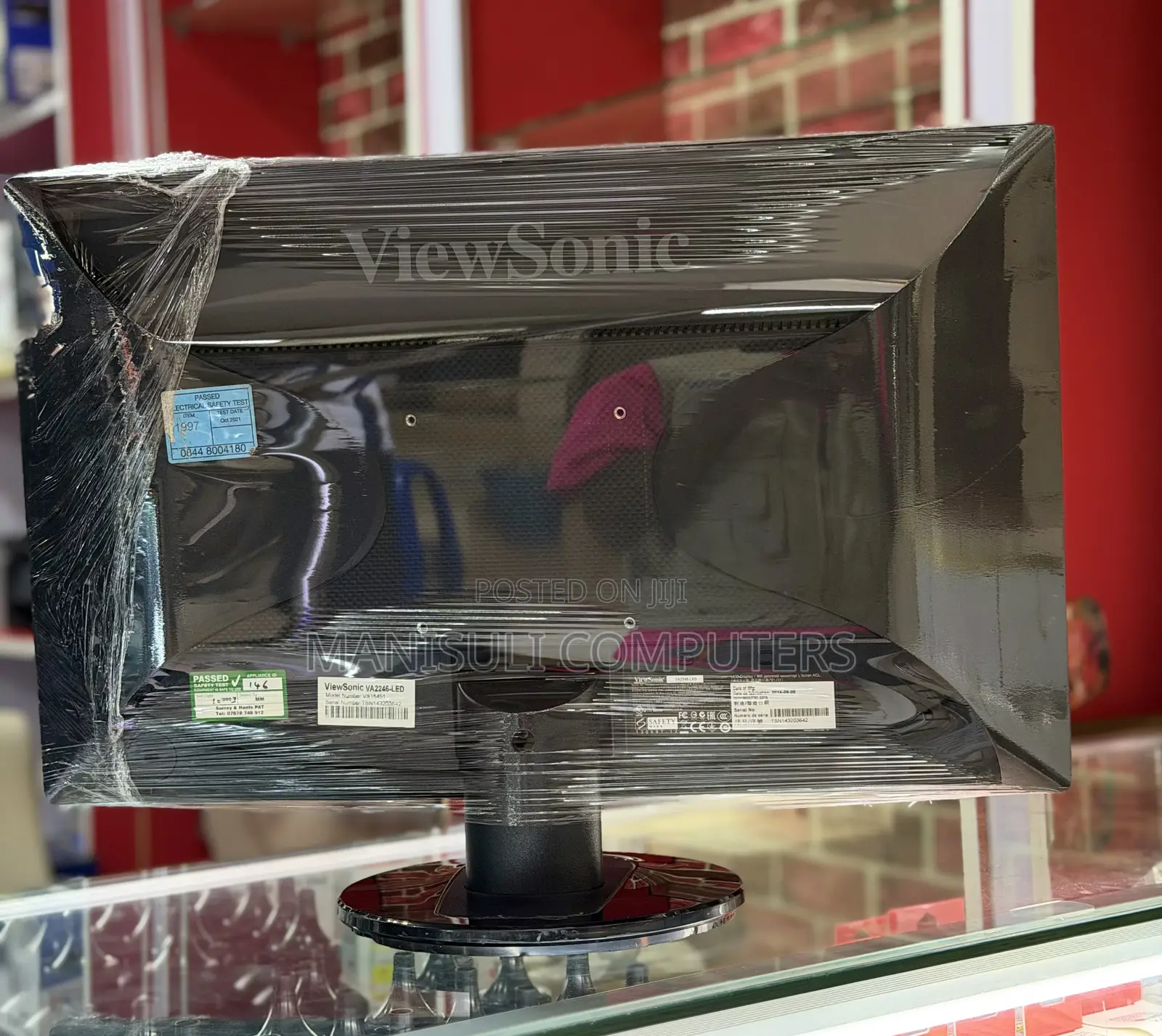 View Sonic Monitor 22 Inch Screen Gaming Monitor Vga Dvi Display in ...