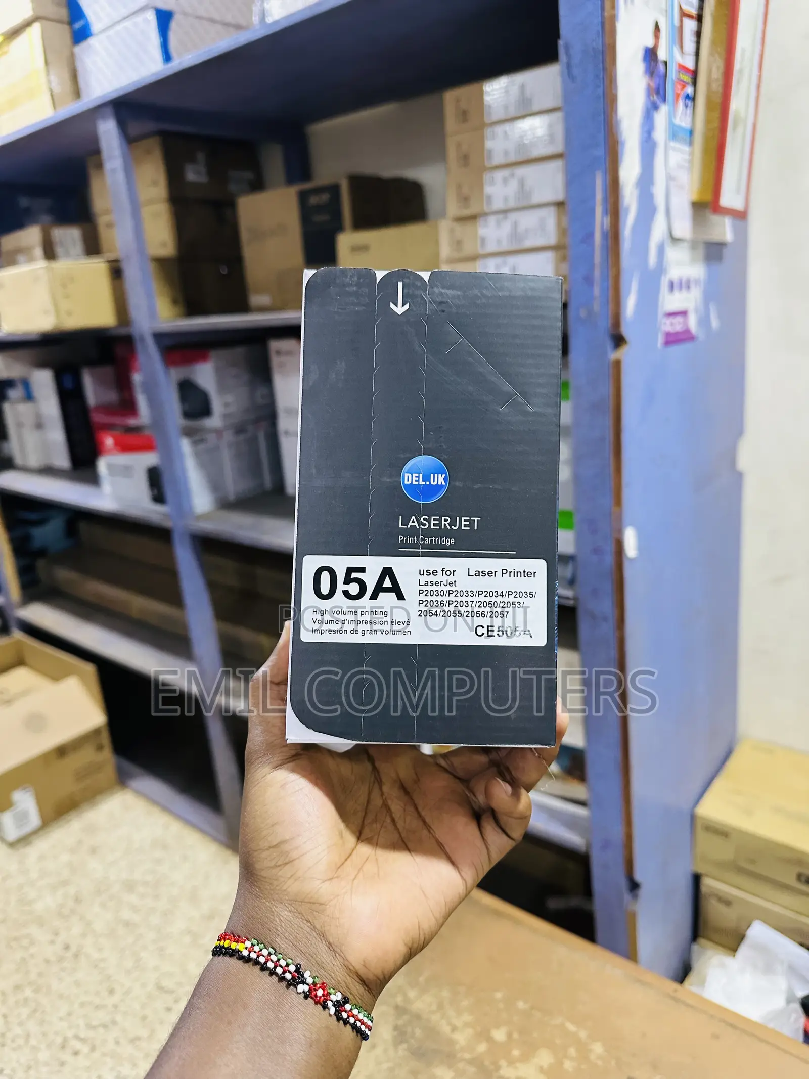 Black Laserjet Toner Cartridge 05a (Ce505a) in Central Division ...