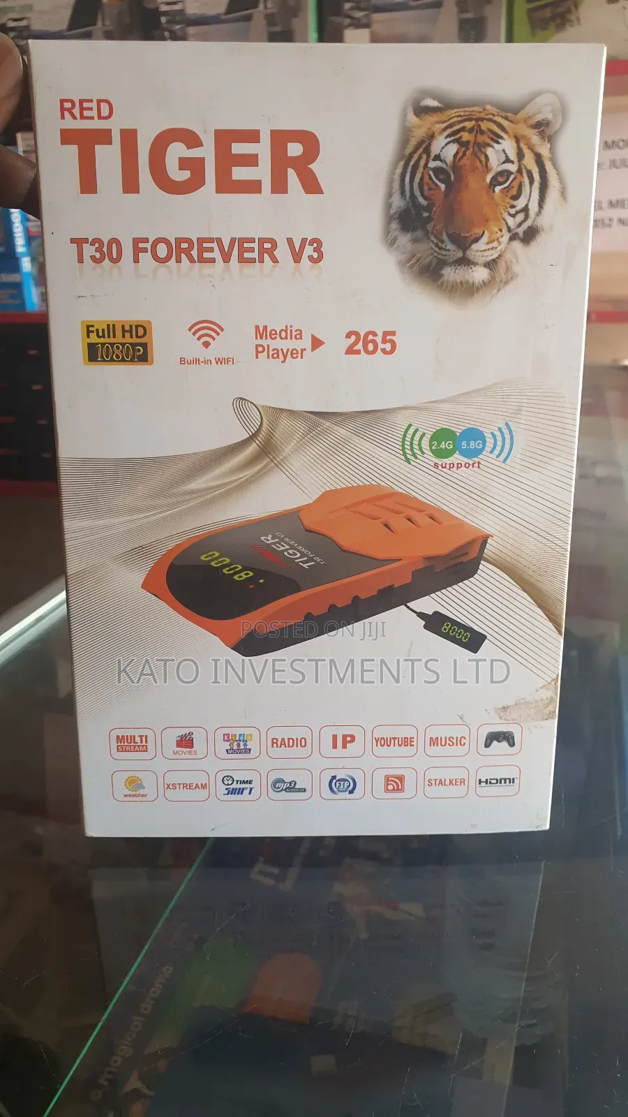 Tiger 🐅 Satellite Decoder Dstv Channels Live Football in Central ...