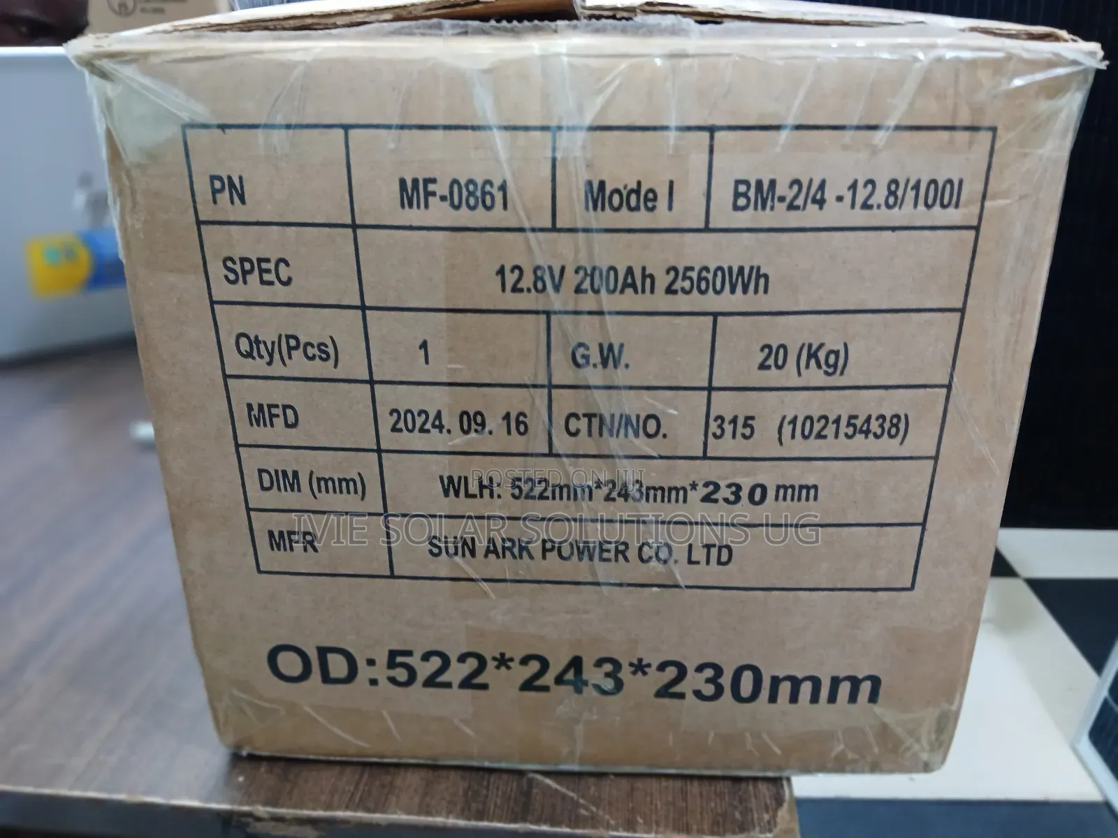 Sun Ark Lithium Battery 200ah in Central Division - Electrical ...
