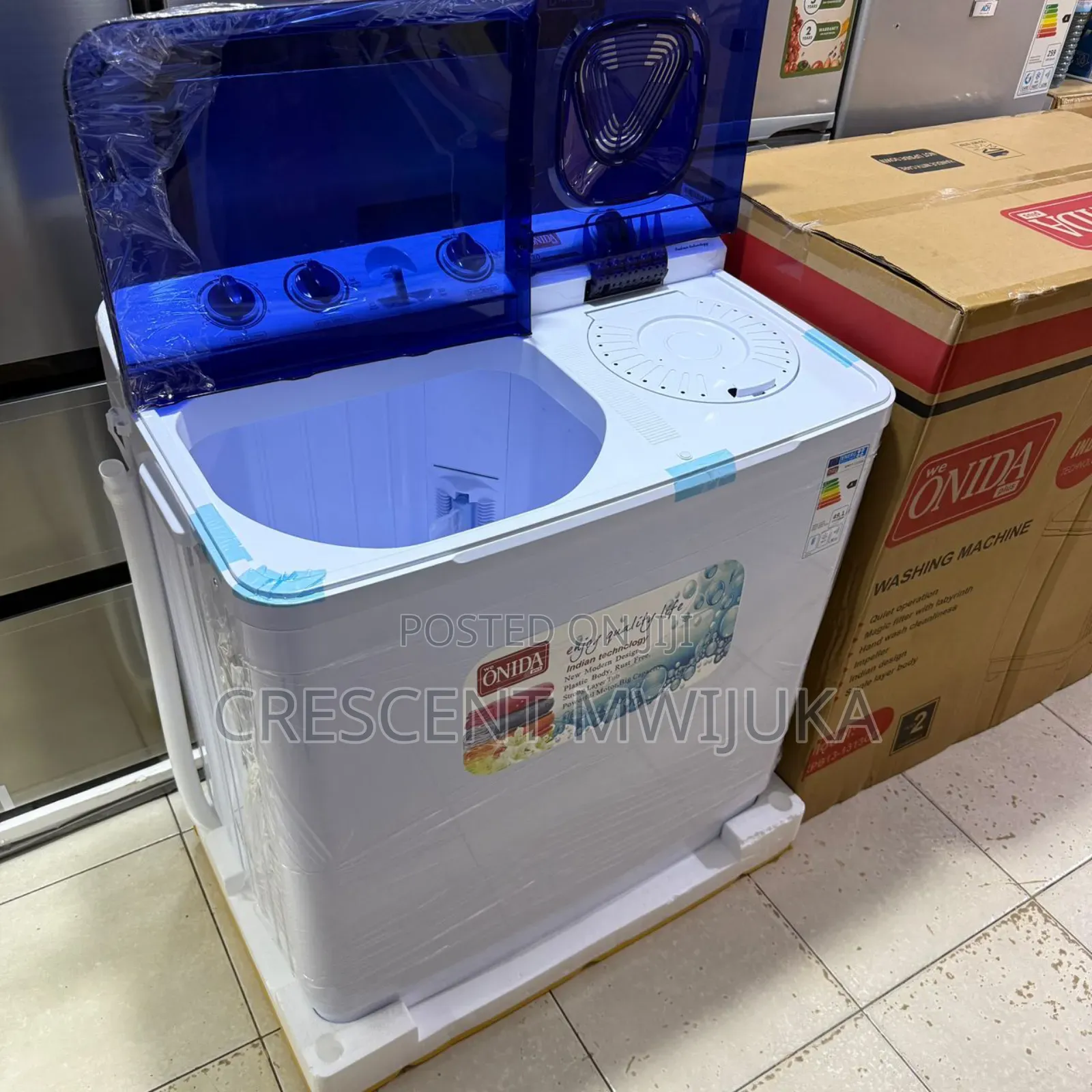 13kg Onida Twin Tub Washing Machine at Only 870,000/= in Central Division - Home Appliances ...