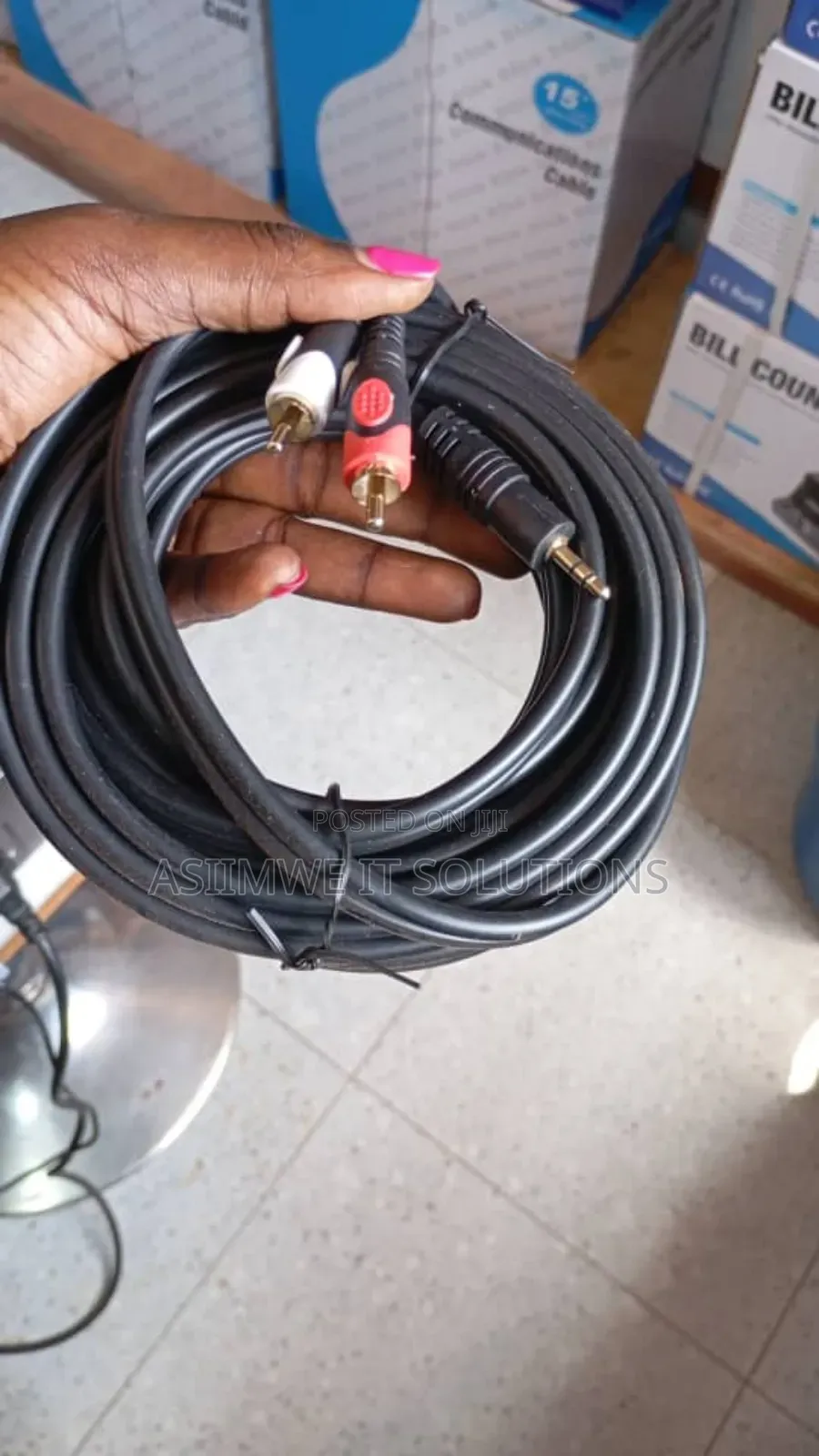 3.5mm to 2 Rca Av Cable in Central Division - Accessories & Supplies for Electronics, Asiimwe ...