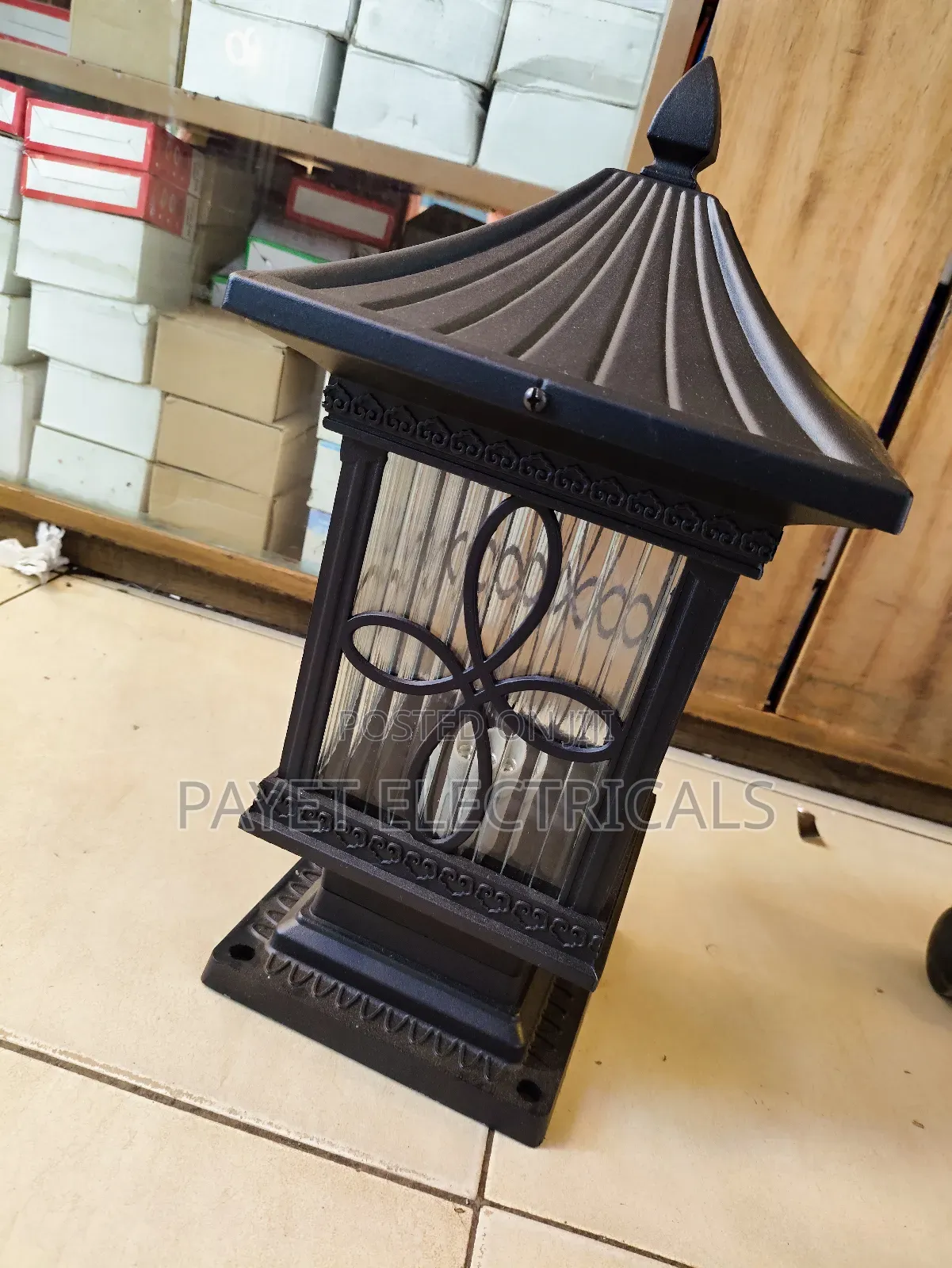 Cool Boundary Top Lamp Holder for Security Light in Central Division ...
