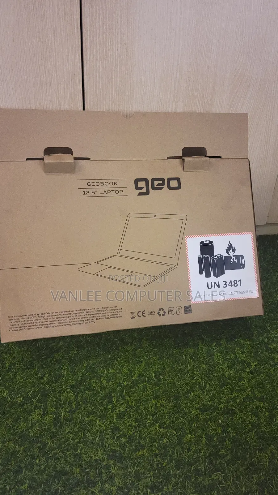 New Laptop Geo Geobook 240 4GB Intel Celeron eMMC 60GB in Central ...