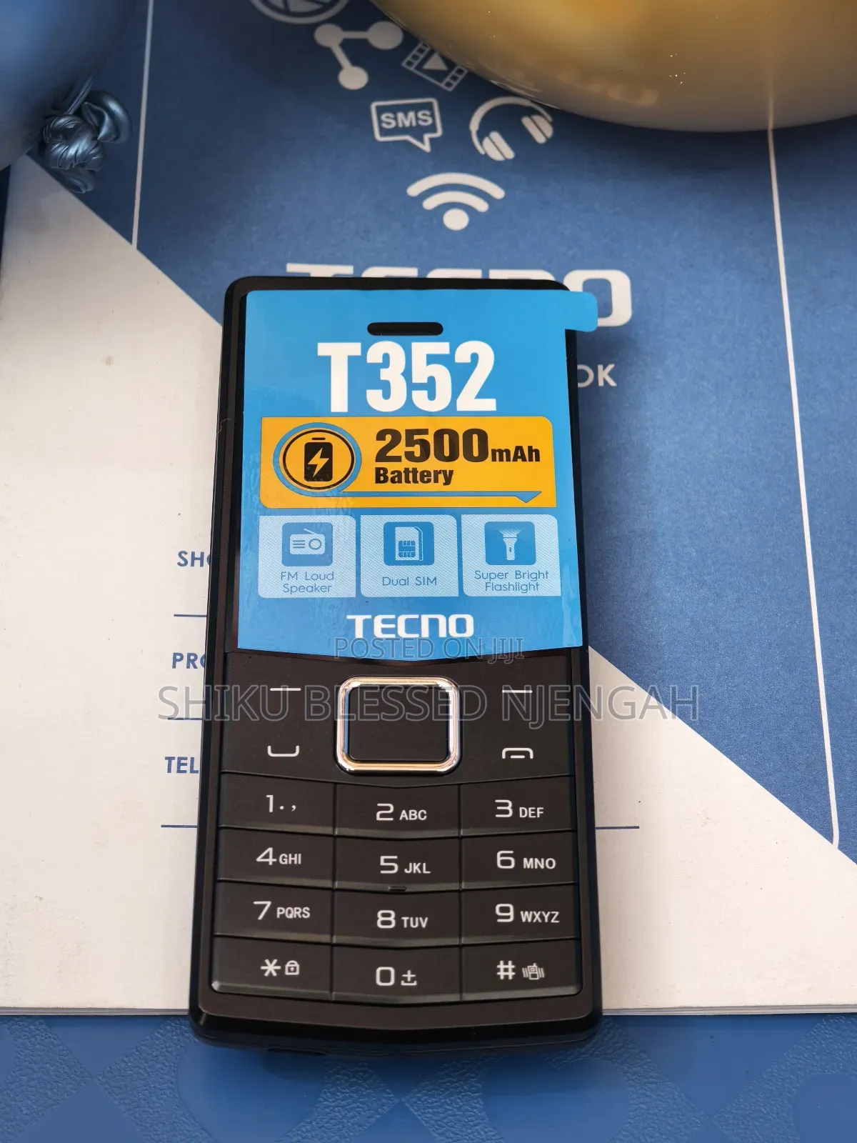 New Tecno T352 Black in Lira - Mobile Phones, Sammy Mburu | Jiji.ug
