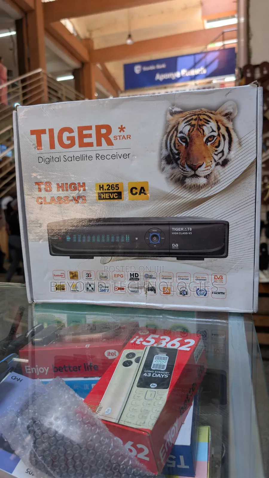 Tiger T8 Satellite Receiver for sale - Beyond Technologies Price: USh ...