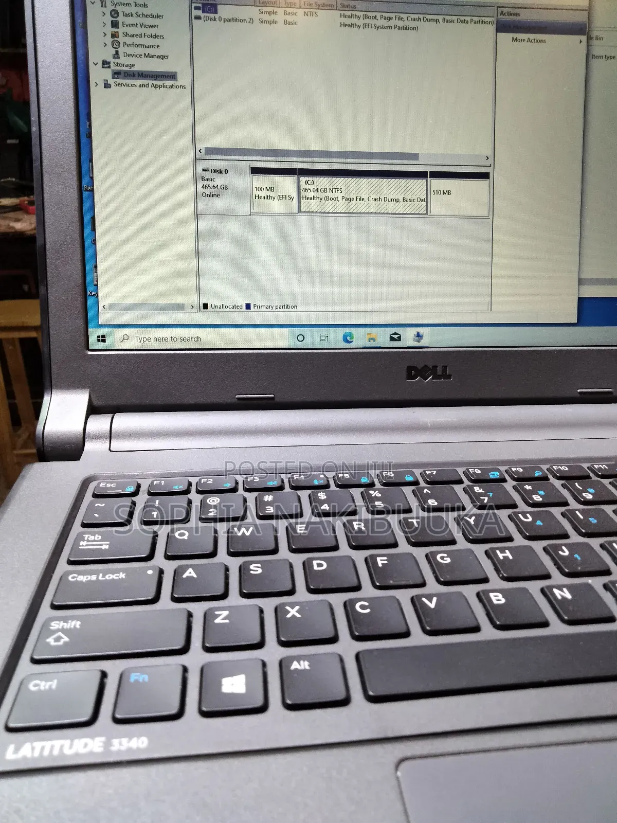 Laptop Dell Latitude 13 3340 8GB Intel Celeron HDD 500GB in Central ...