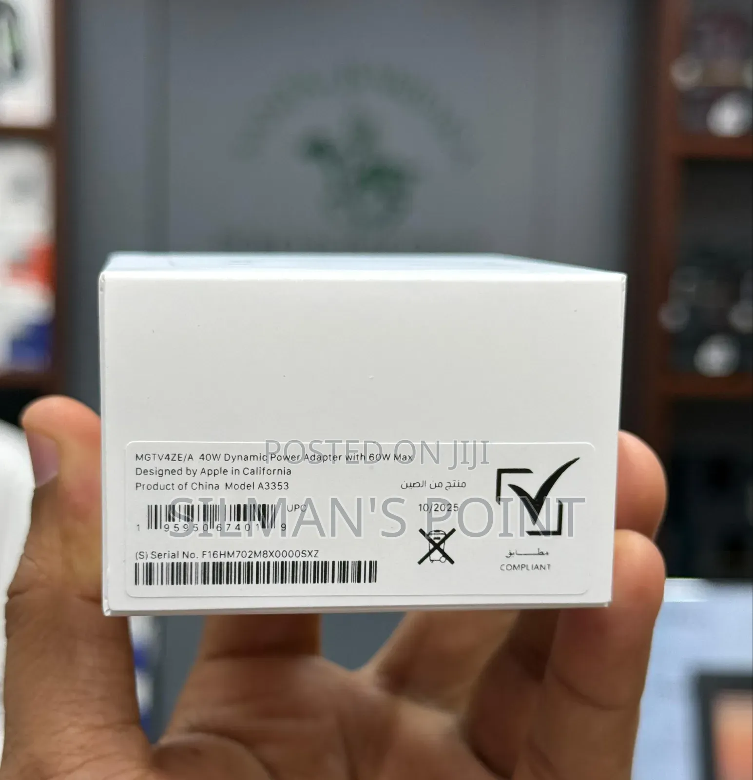 Apple 40 Watts Dynamic Power Adapter With 60 Watts Max in Central ...