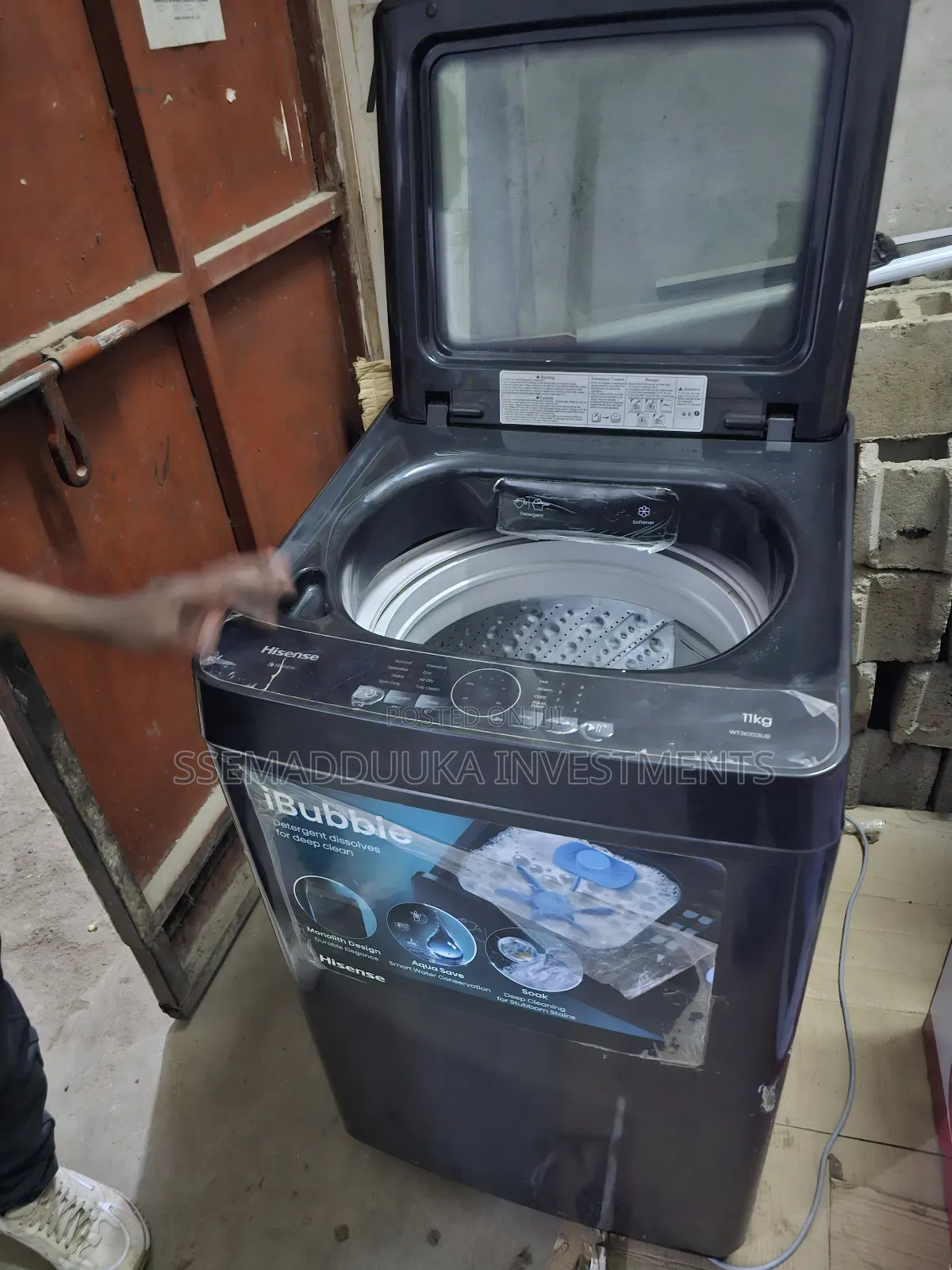 Hisense 11kg Top Loader Used Washing Machine in Central Division - Home Appliances, Ssemadduuka ...