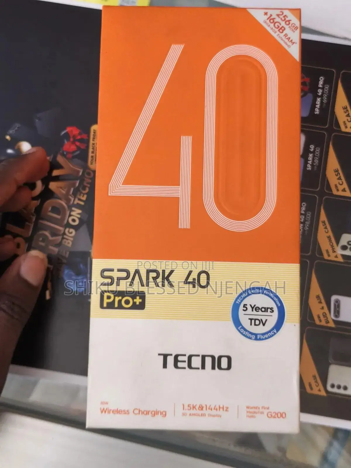 New Tecno Spark 40 Pro+ 256 GB White in Lira - Mobile Phones, Sammy Mburu | Jiji.ug