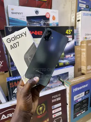 New Samsung Galaxy A07 4G 64 GB Black in Central Division - Mobile ...