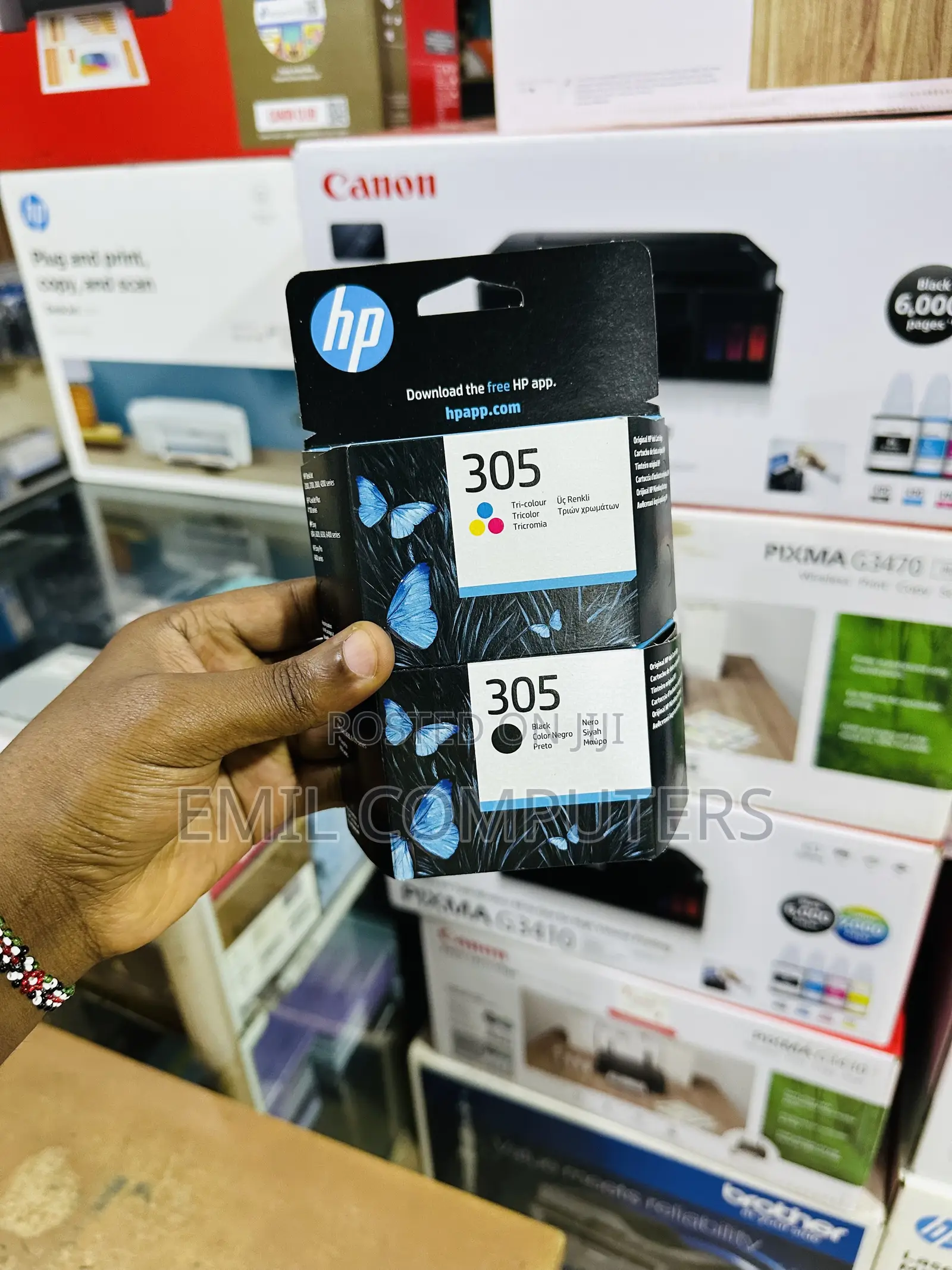 Hp 305 Tri-Color Original Ink Cartridge. in Central Division ...