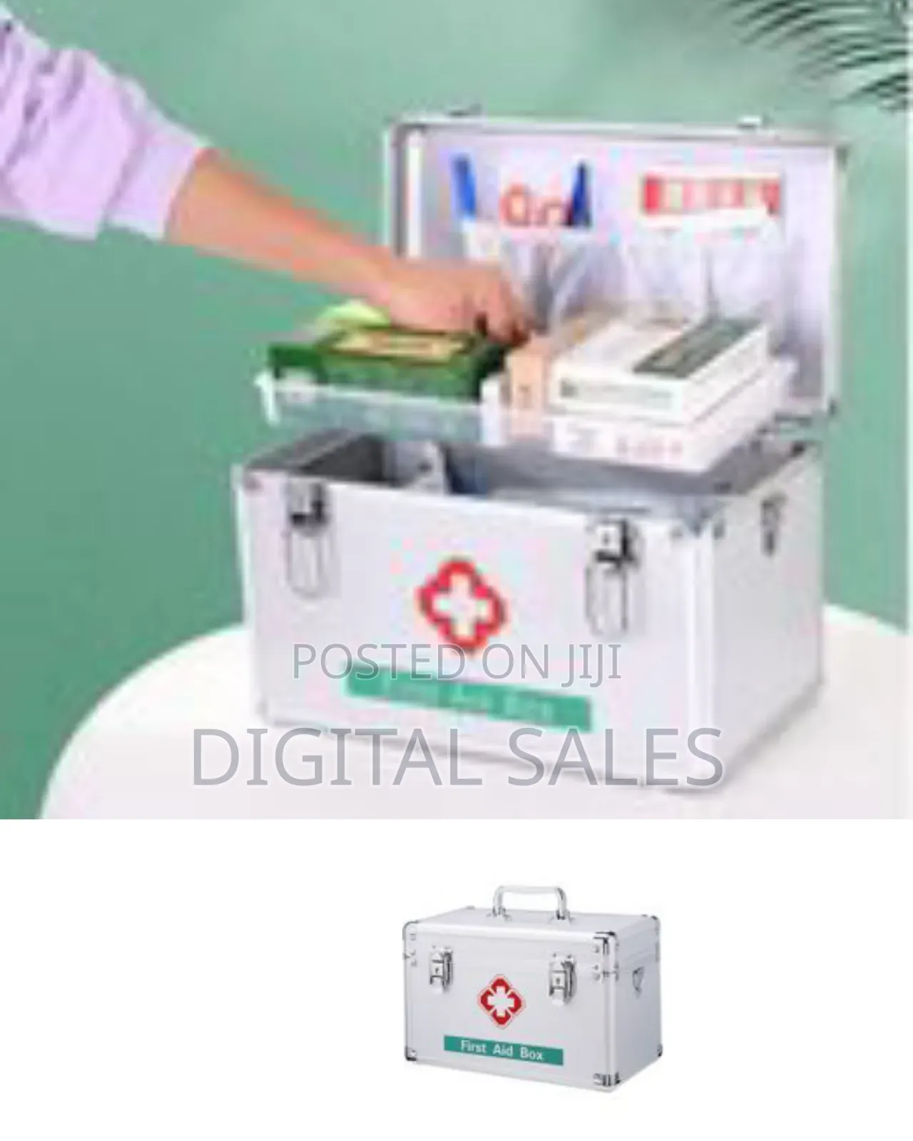 14inch Home First Aid Kit Medicine Box, First Aid Safe With Lock in ...