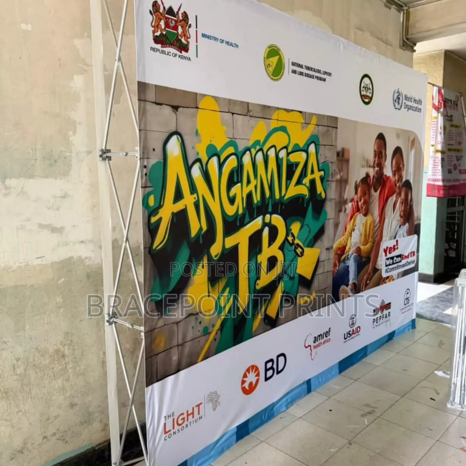 Backdrop Banner in Central Division - Printing Services, Bracepoint ...