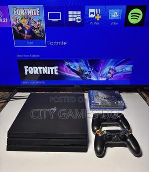 Sony Playstation 4 Pro 1tb Console 2 Controllers and 3 Games in Central ...