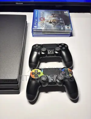 Sony Playstation 4 Pro 1tb Console 2 Controllers and 3 Games in Central ...