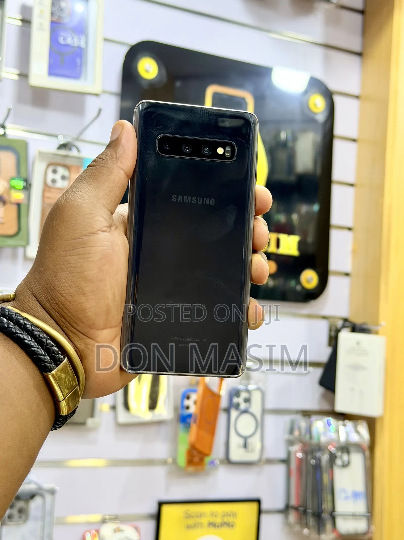 Samsung Galaxy S10 128 GB Black in Central Division - Mobile Phones ...