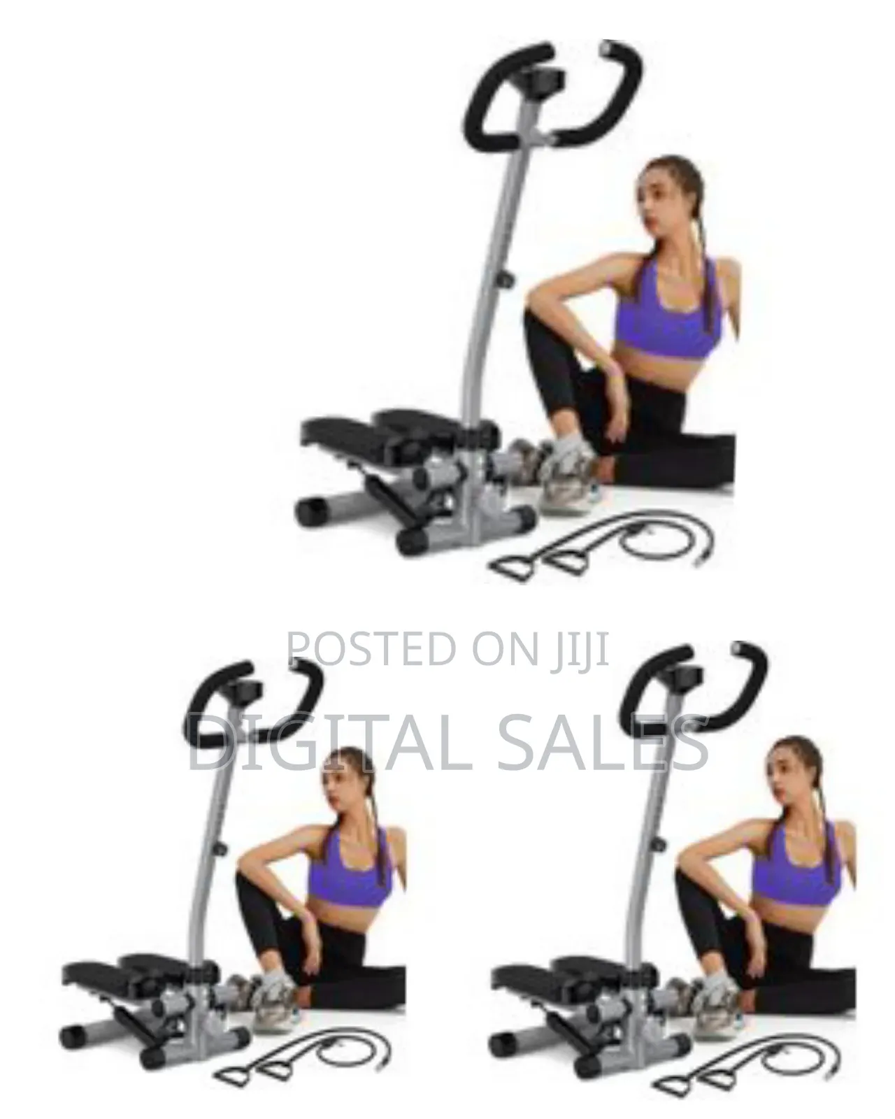 Cross Trainer Folding Pedal Mini Stepper for Exercise, Body Sculpture in Central Division ...