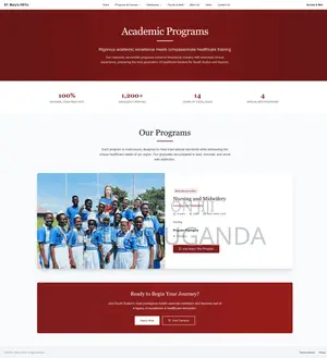 Website Design for Schools, Ngos Smes in Uganda in Central Division ...