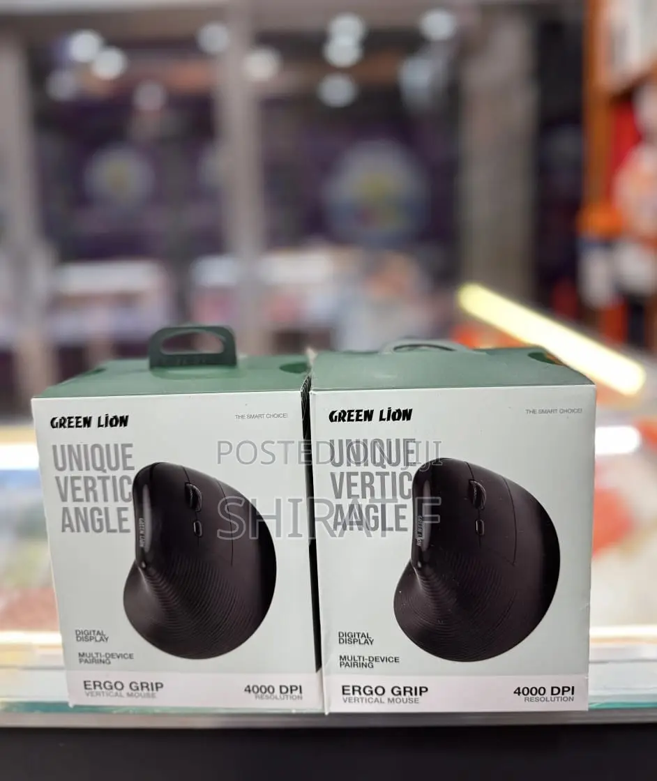 Green Lion Ergo Grip Vertical Mouse in Central Division - Computer ...