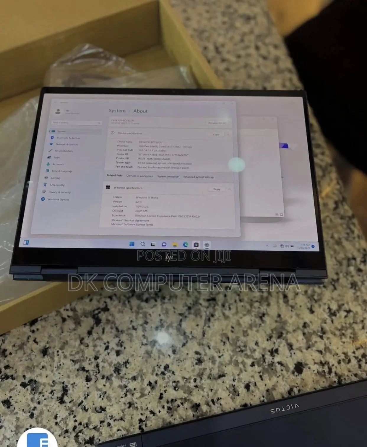 Laptop HP Envy Ultrabook 6 16GB Intel Core I5 SSD 512GB in Central ...