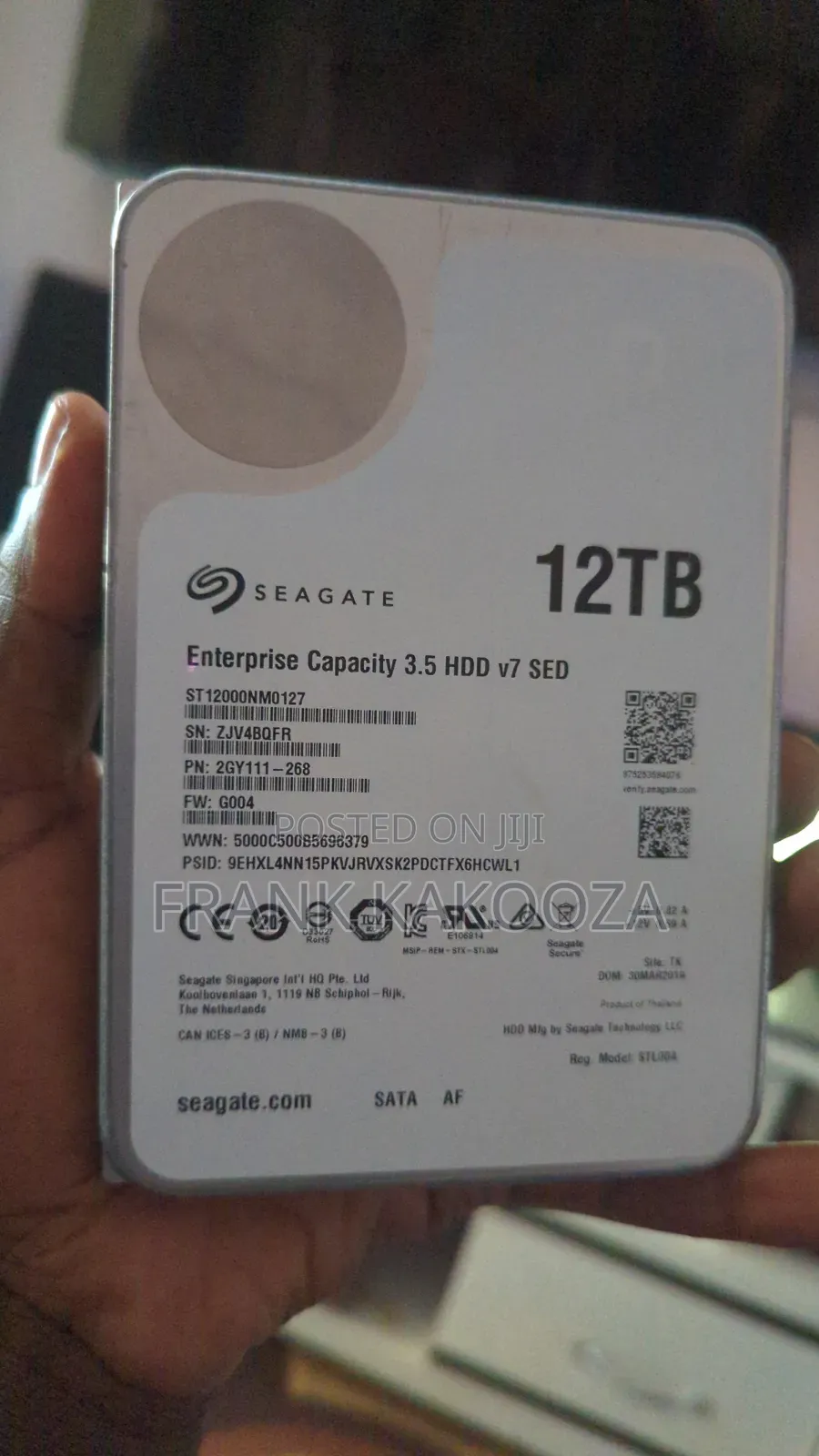 Hard Disk Drive in Central Division - Computer Hardware, Frank Frankie ...