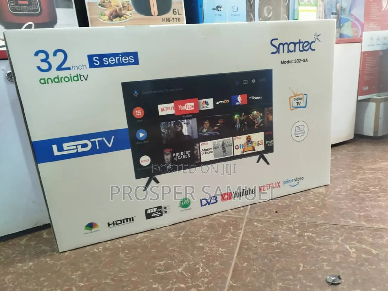 32 Inches Smartec Android Smart Flat Screen in Central Division - TV ...