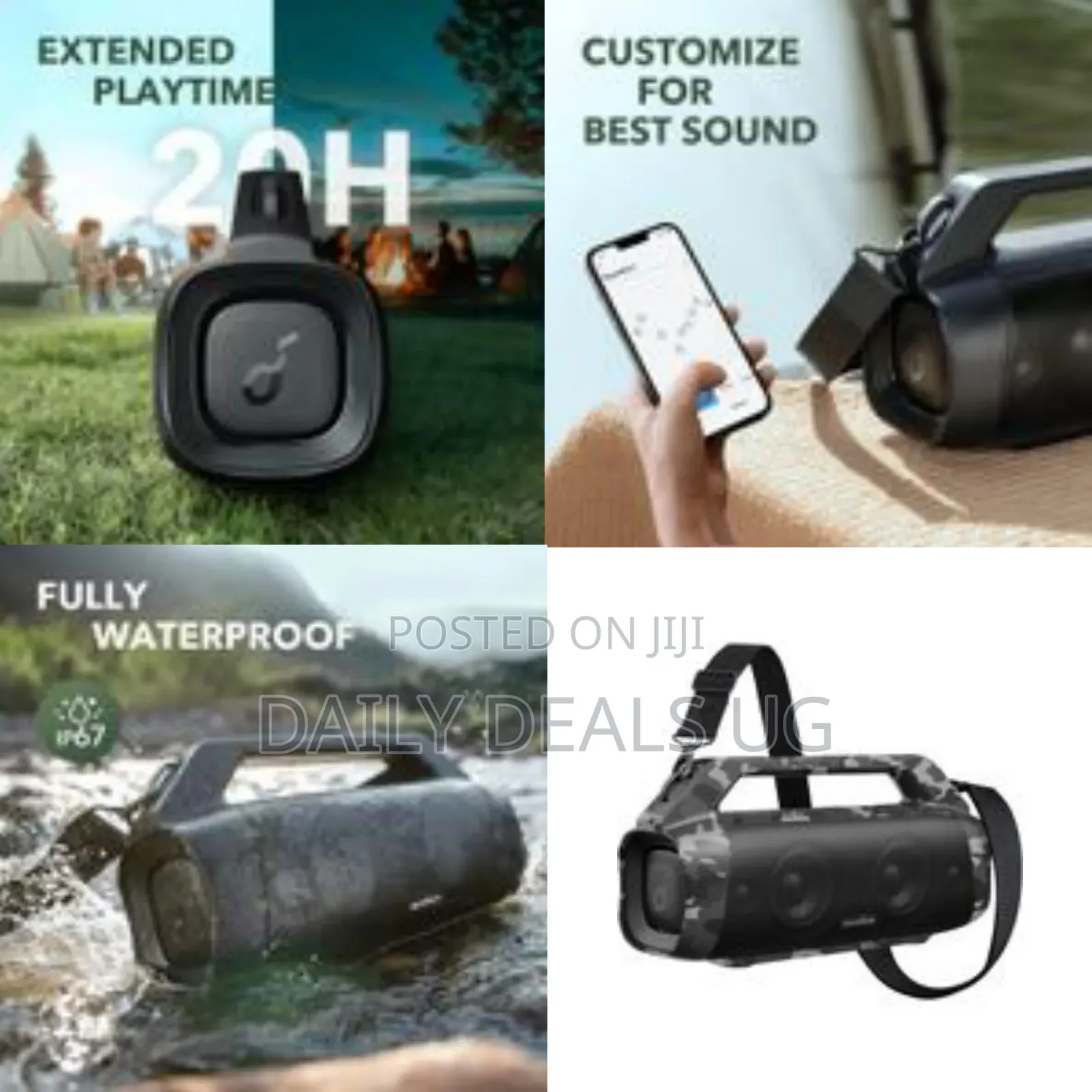 Anker Sound Core Motion+ Bluetooth Speaker Motion Boom Plus in Central ...