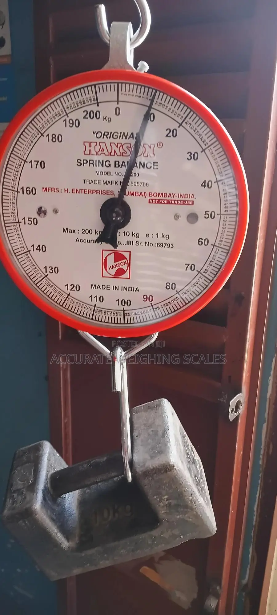 Package Weight: 200 Kg Hanson Weighing Scale in Central Division ...