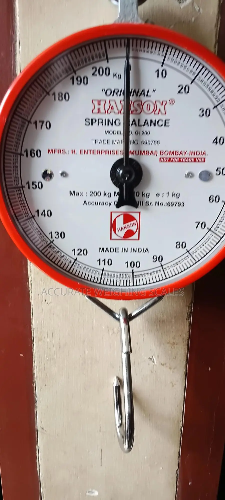 Maximum Payload: 200 Kg Hanson Weighing Scale in Central Division ...